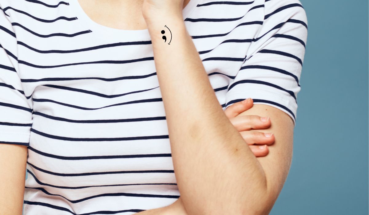 Top 20 Semicolon Tattoo Designs That Inspire Hope in 2023