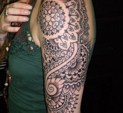 30 Easy and Creative Tattoo Filler Ideas to Finish Your Design ...